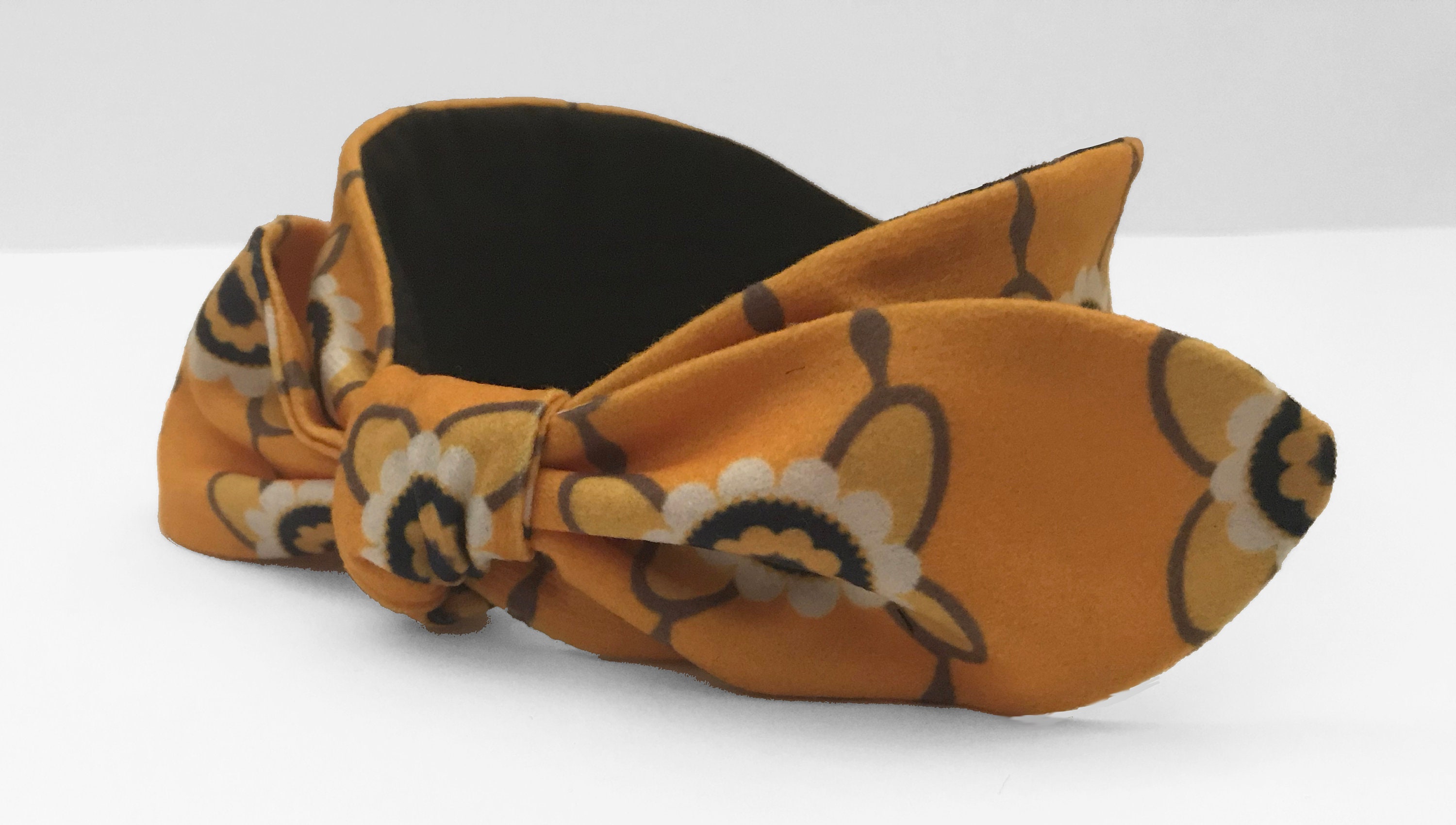 Yellow Daisy Headband Flower Hair Band Twiggy Fashion. - Etsy UK