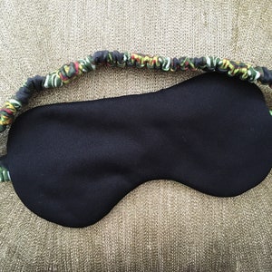 Green Sleep Mask, Luxury Sleepmask, Velvet Sleeping Mask, Silk Backed ...