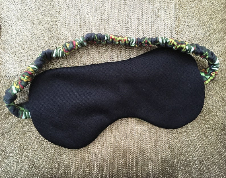 Green Sleep Mask, Luxury Sleepmask, Velvet Sleeping Mask, Silk Backed ...