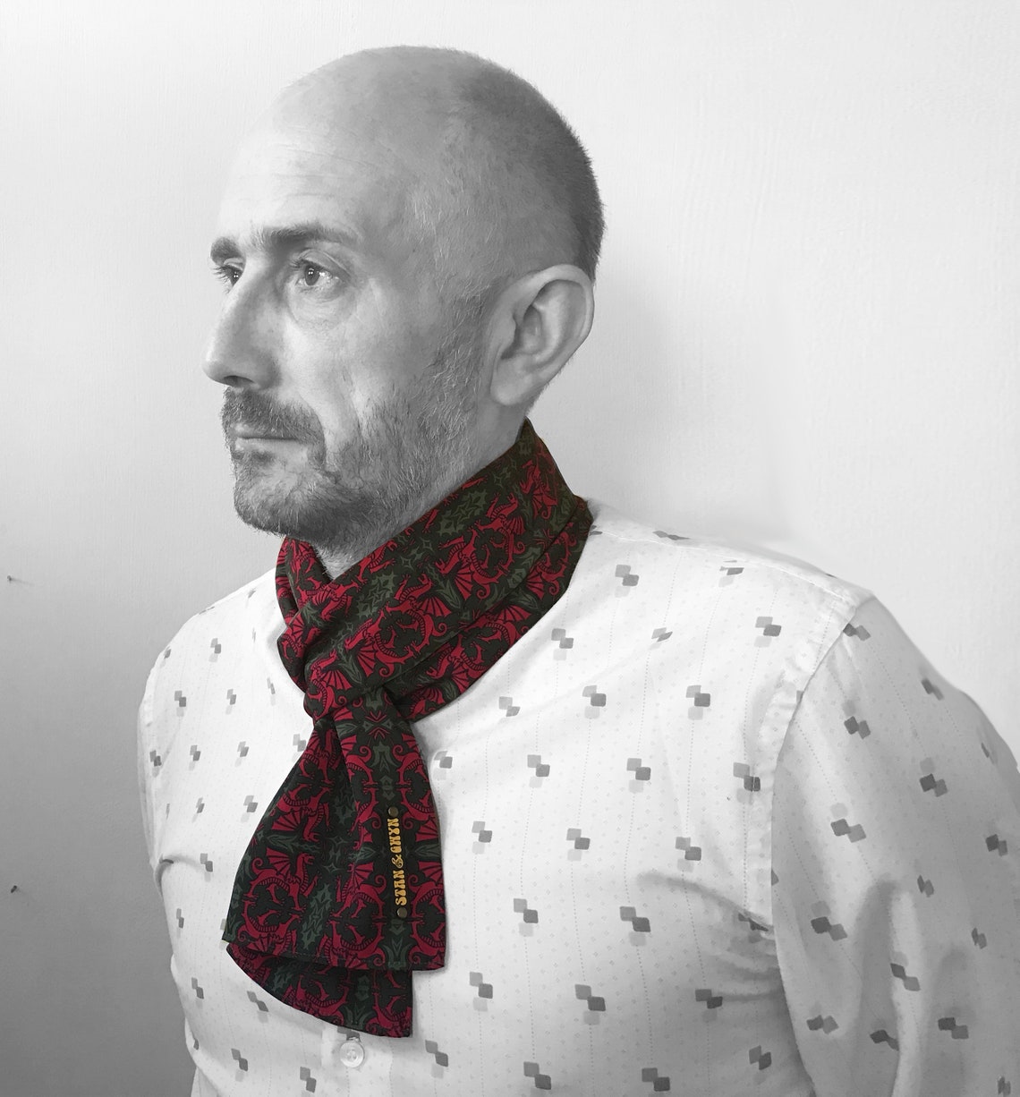 Wales Print Scarf Gift for Welshman Welsh Red Dragon Welsh - Etsy UK