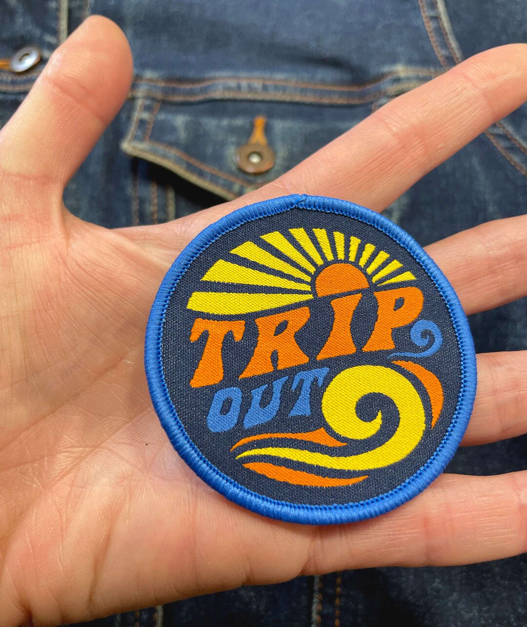 Retro Patch Badge, Denim Patches, Jacket Patch, Jeans Badge, Iron on ...