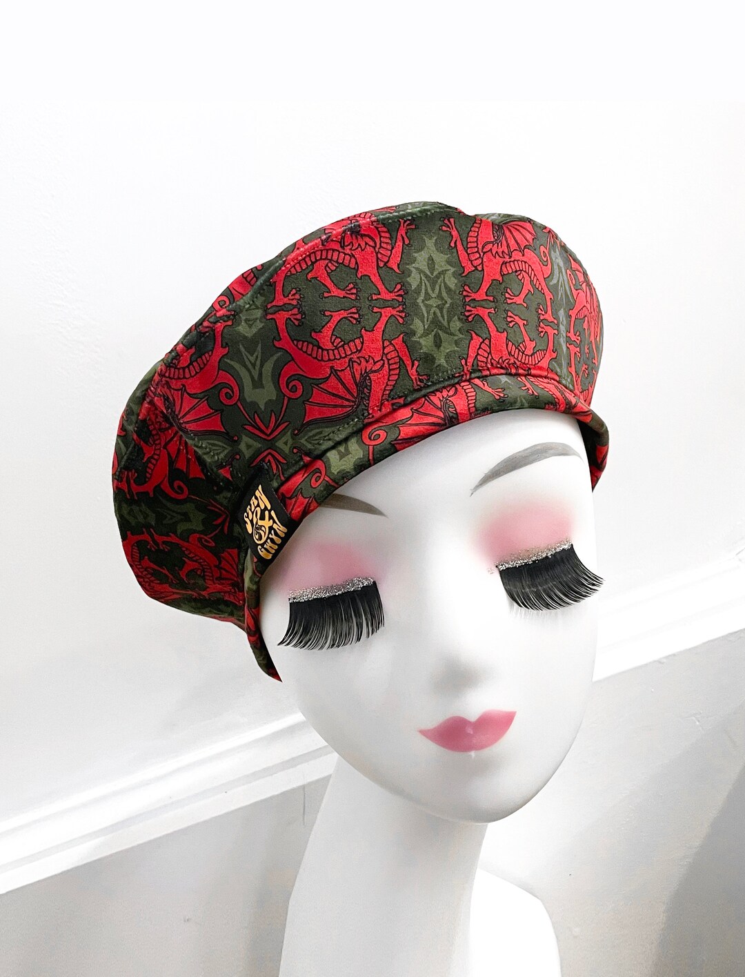 Welsh Hat, Wales Gift, Welsh Clothing, Red Dragon Beret. - Etsy