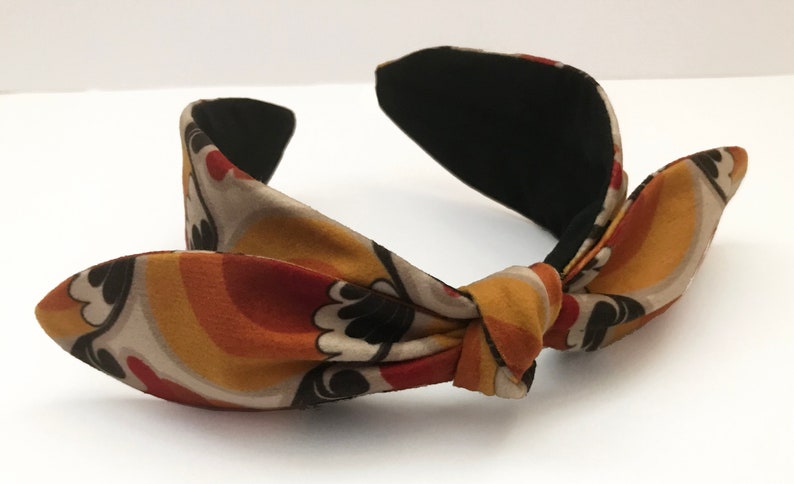 Sixties Topknot Headband Retro Hairband 1960s Accessories - Etsy