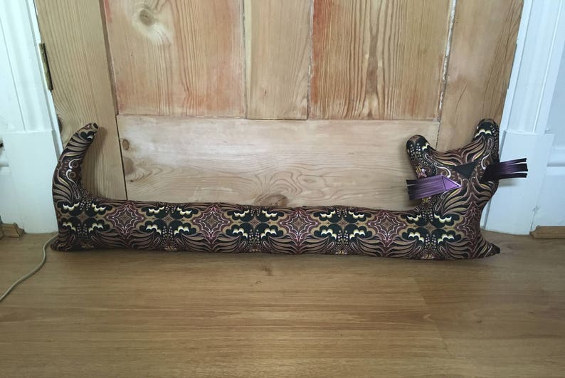 Long Draft Excluder Cat Draught Stop Vintage Home Gift - Etsy UK