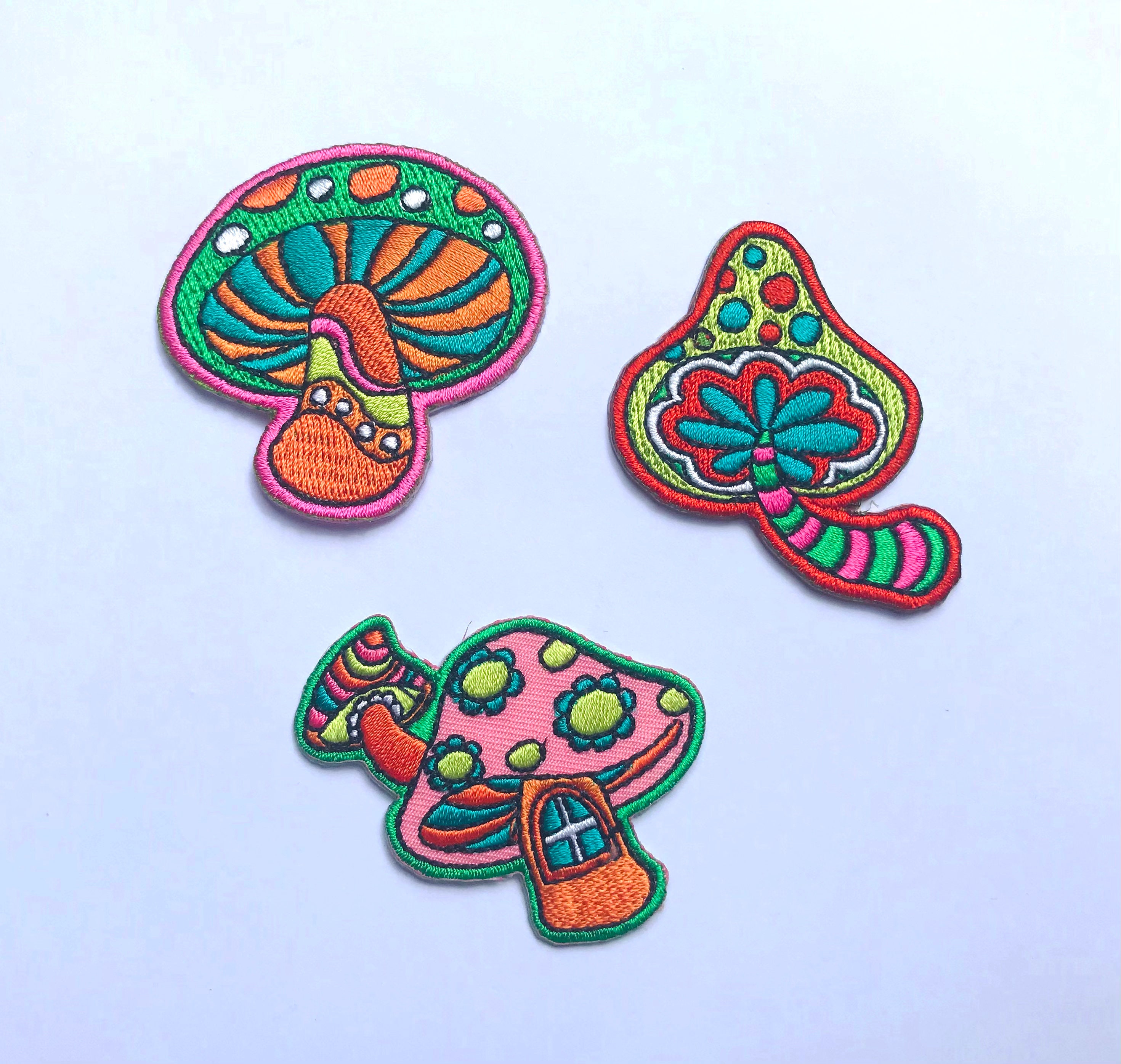 Magic Mushroom Patches Toadstool Badges Iron on Patch - Etsy Canada