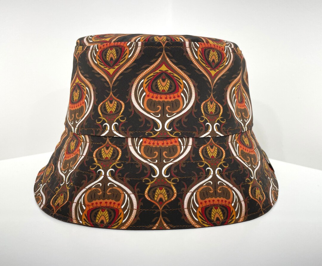 Brown Bucket Hat, Vintage Hats, 1970s Accessories, 70's Inspired ...
