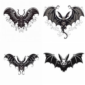 Bat Tattoos Bat Wing Tattoo bat Tattoo Ideas Simple Bat Tattoo Cute Bat ...