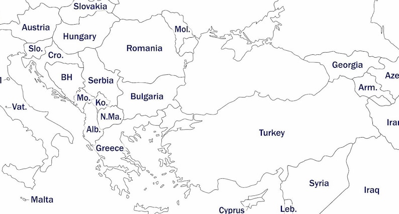 Europe Map of European Countries, Map of Europe Stretch Map, Map of ...