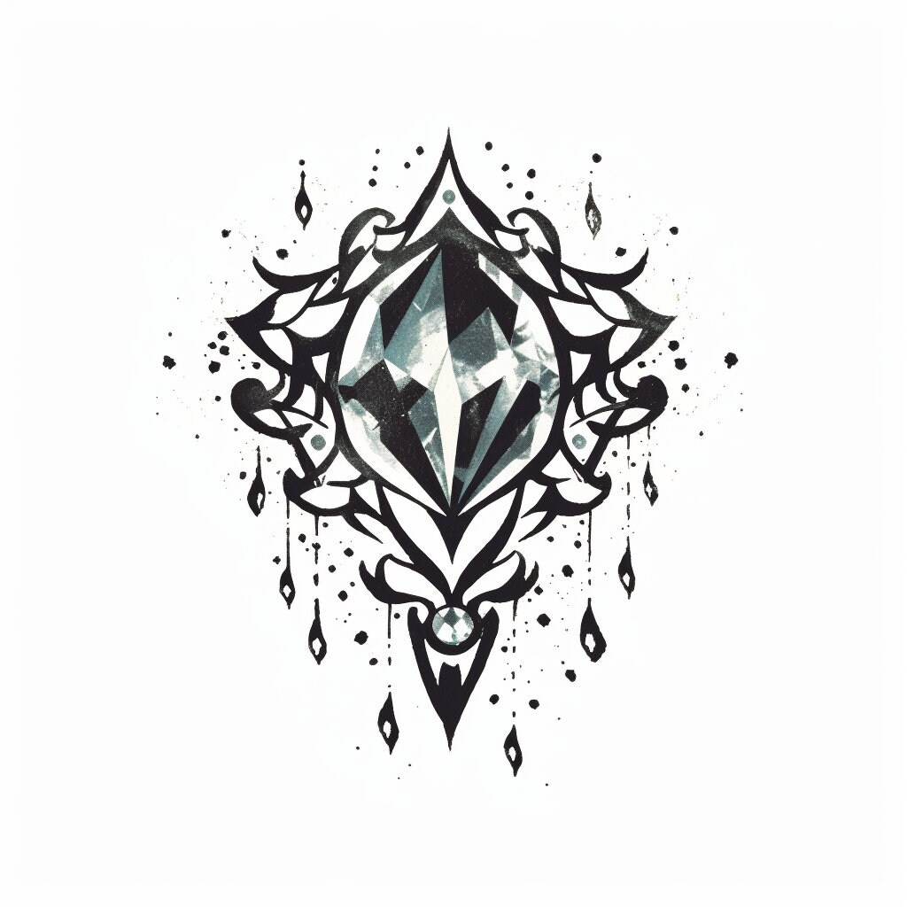 Diamond Tattoo Small Diamond Tattoos Outline, Simple, Design Tattoo ...