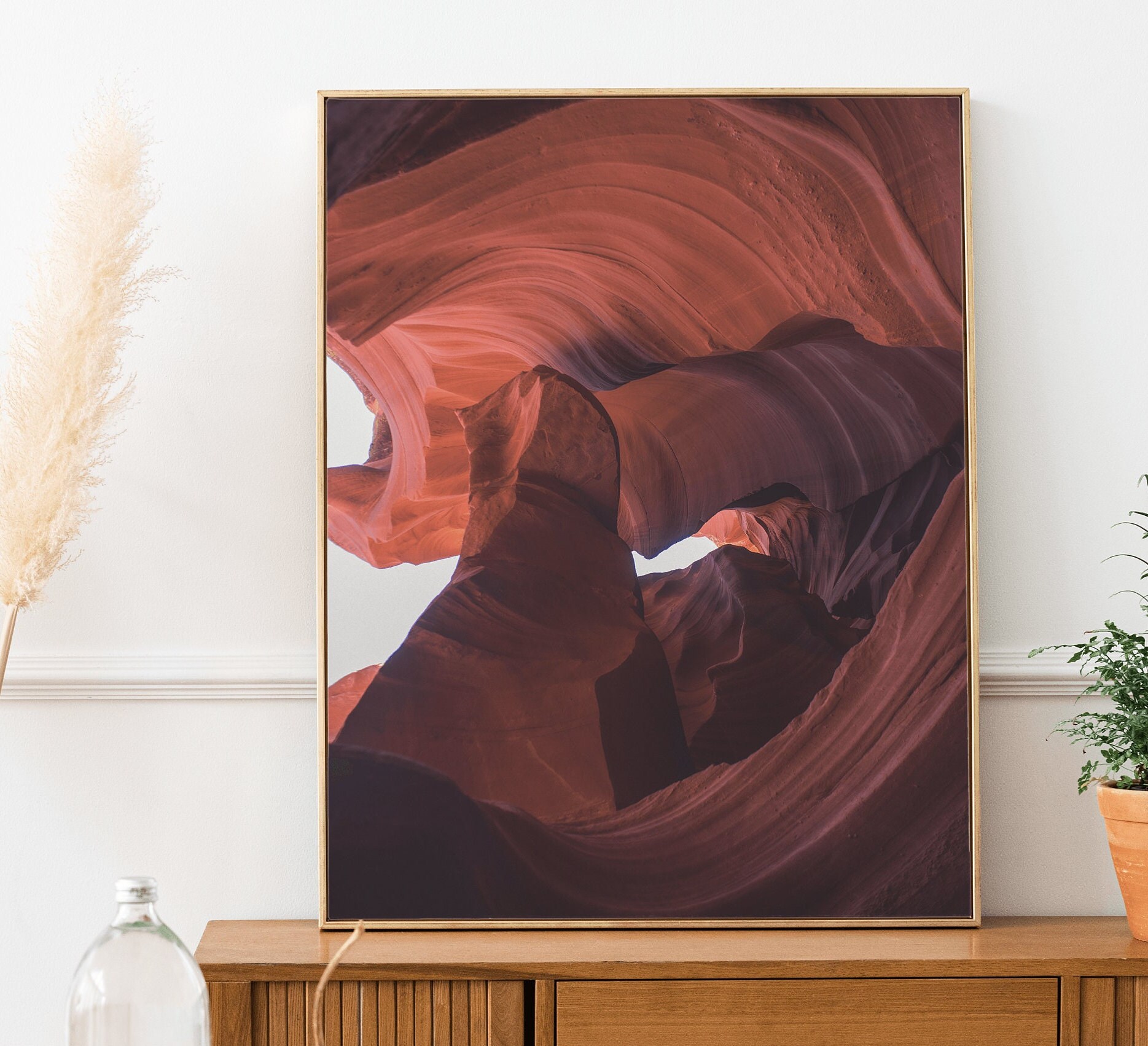 Desert Color Palettes Desert Wallpaper Antelope Canyon - Etsy