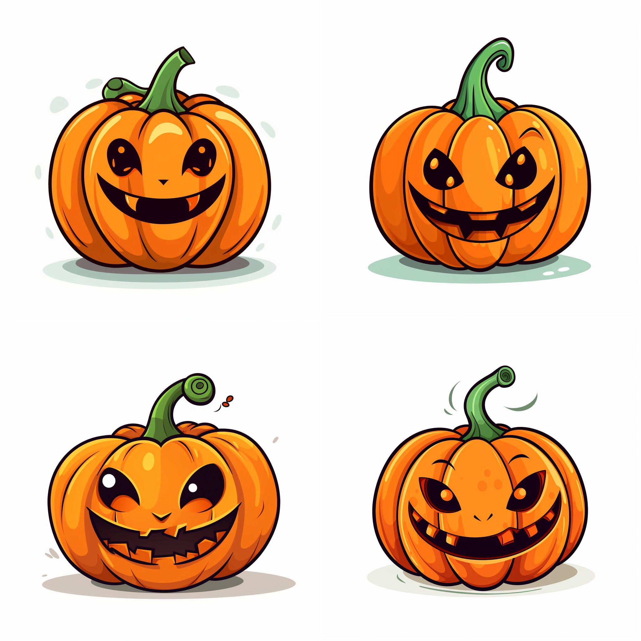 Jack O' Lantern Face Png Halloween Overlay Halloween - Etsy