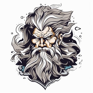 Zeus Tattoo Zeus Statue Tattoo, Zeus Tattoo Sculpture, Zeus Lightning ...