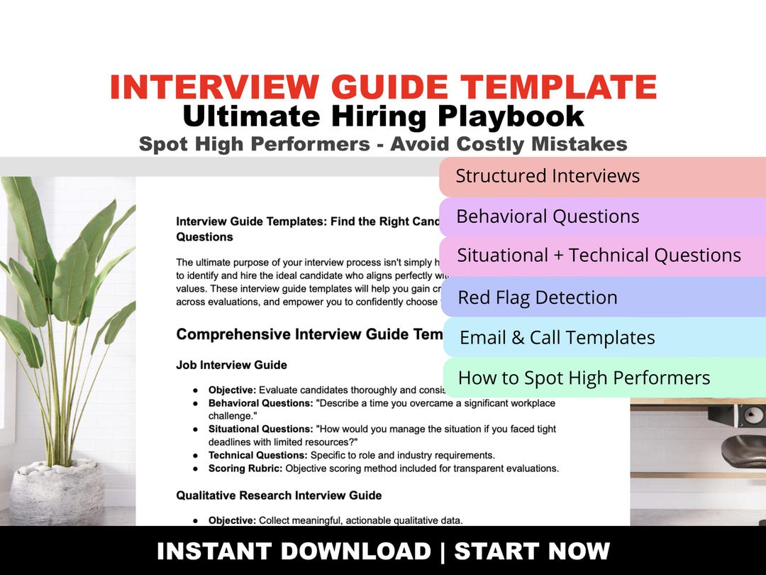 Recruitment Process Interview Toolkit, Hiring Manager Interview Guide ...