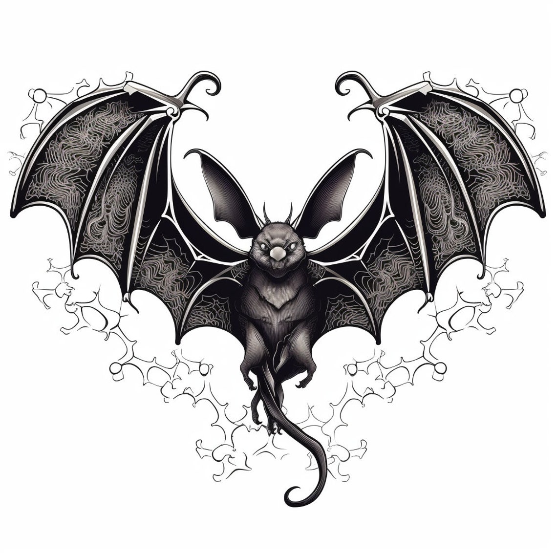 Bat Tattoos Bat Wing Tattoo bat Tattoo Ideas Simple Bat Tattoo Cute Bat ...