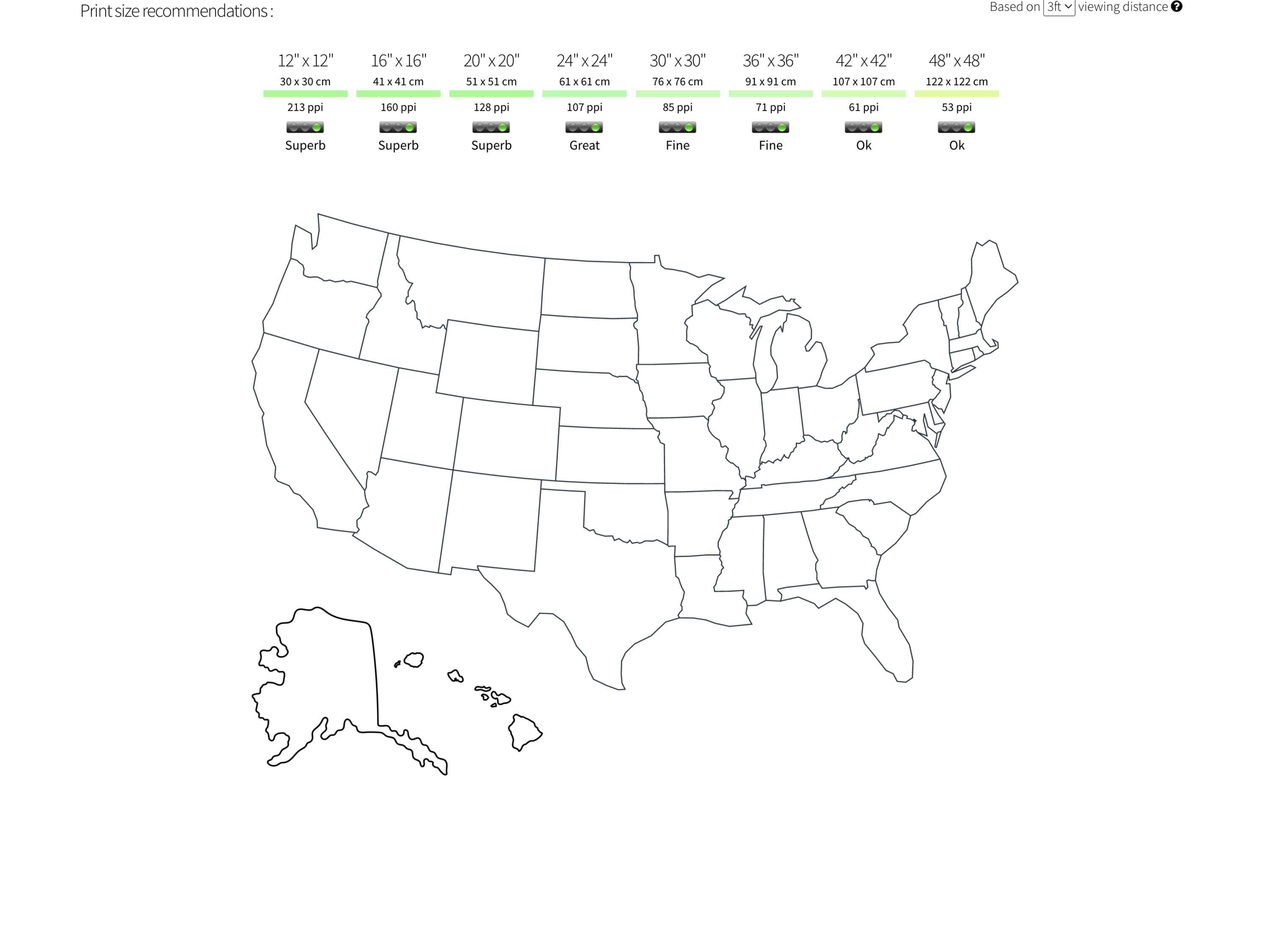 Map of the United States, 50 States Map of USA | USA Map Printable ...