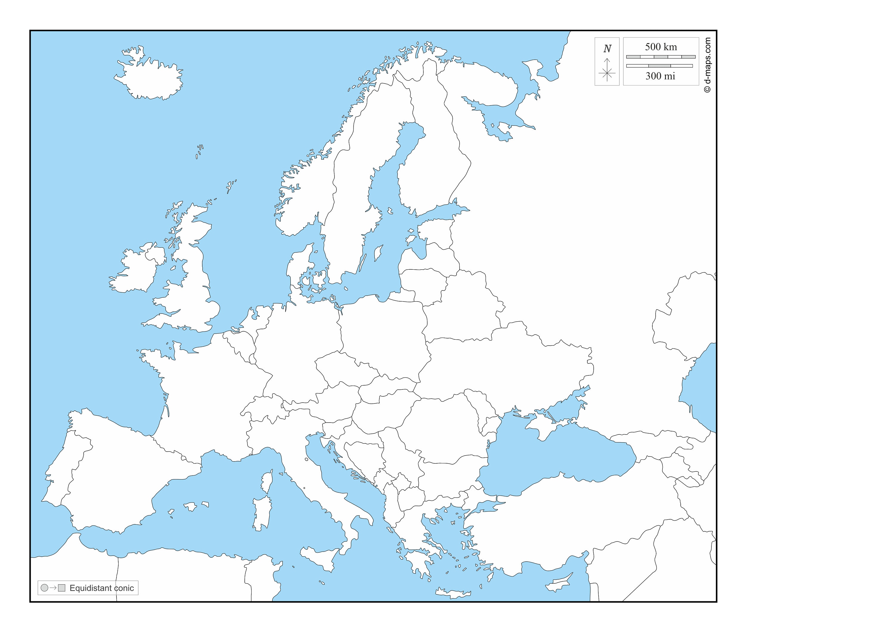 Map of Europe, Map of European Countries Download, Map of Europe ...