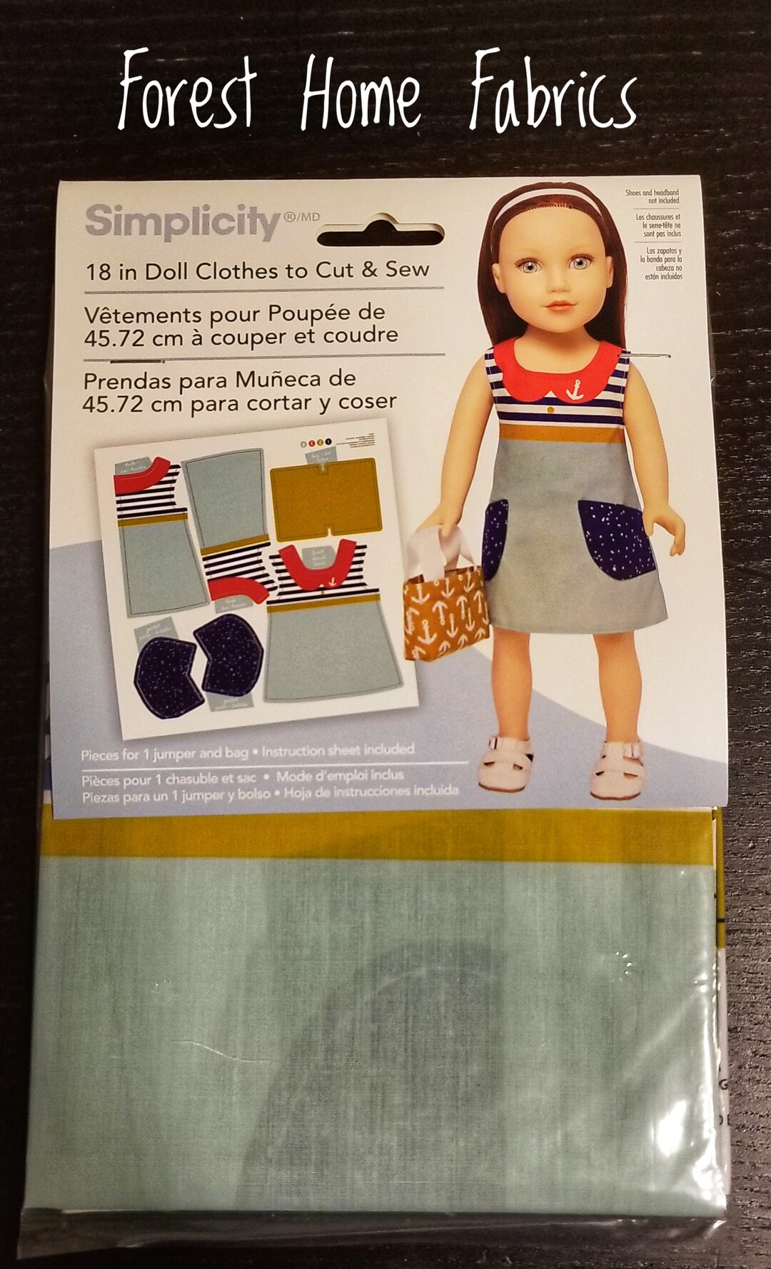 Cut and Sew Doll Outfit - Etsy