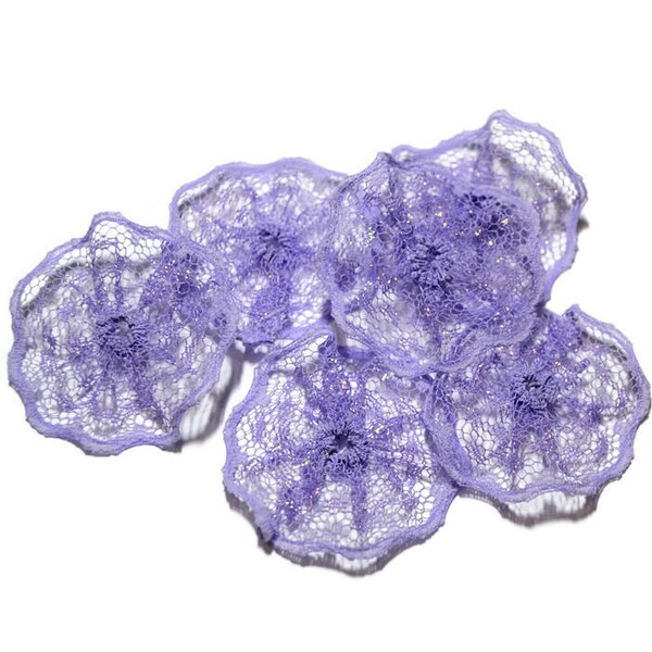 Lace Rosettes - Etsy