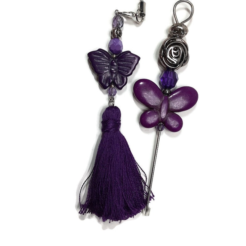 Butterfly Scissor Fob and Laying Tool Set Sewing Stile - Etsy