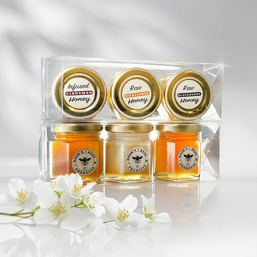 Honey Sampler Pack of Oregon's Finest Honey. 6, 2oz Jars. - Etsy