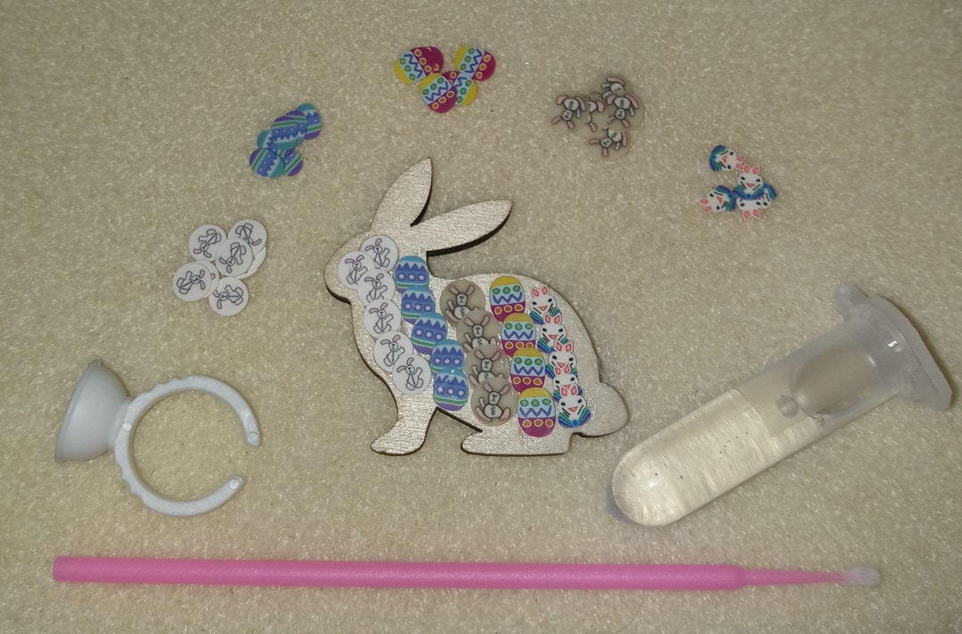 Easter Bunny Cookie Tray Kit - Etsy