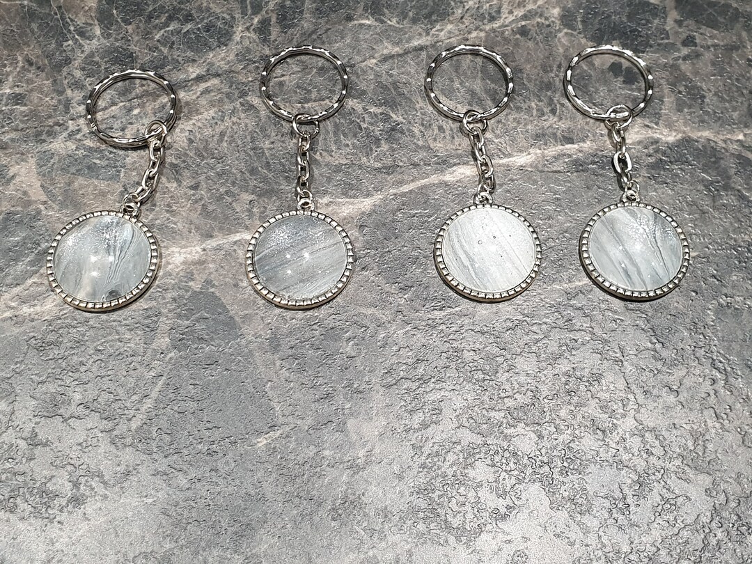 Fluid Art Key Ring, Tree of Life Keyring - Etsy