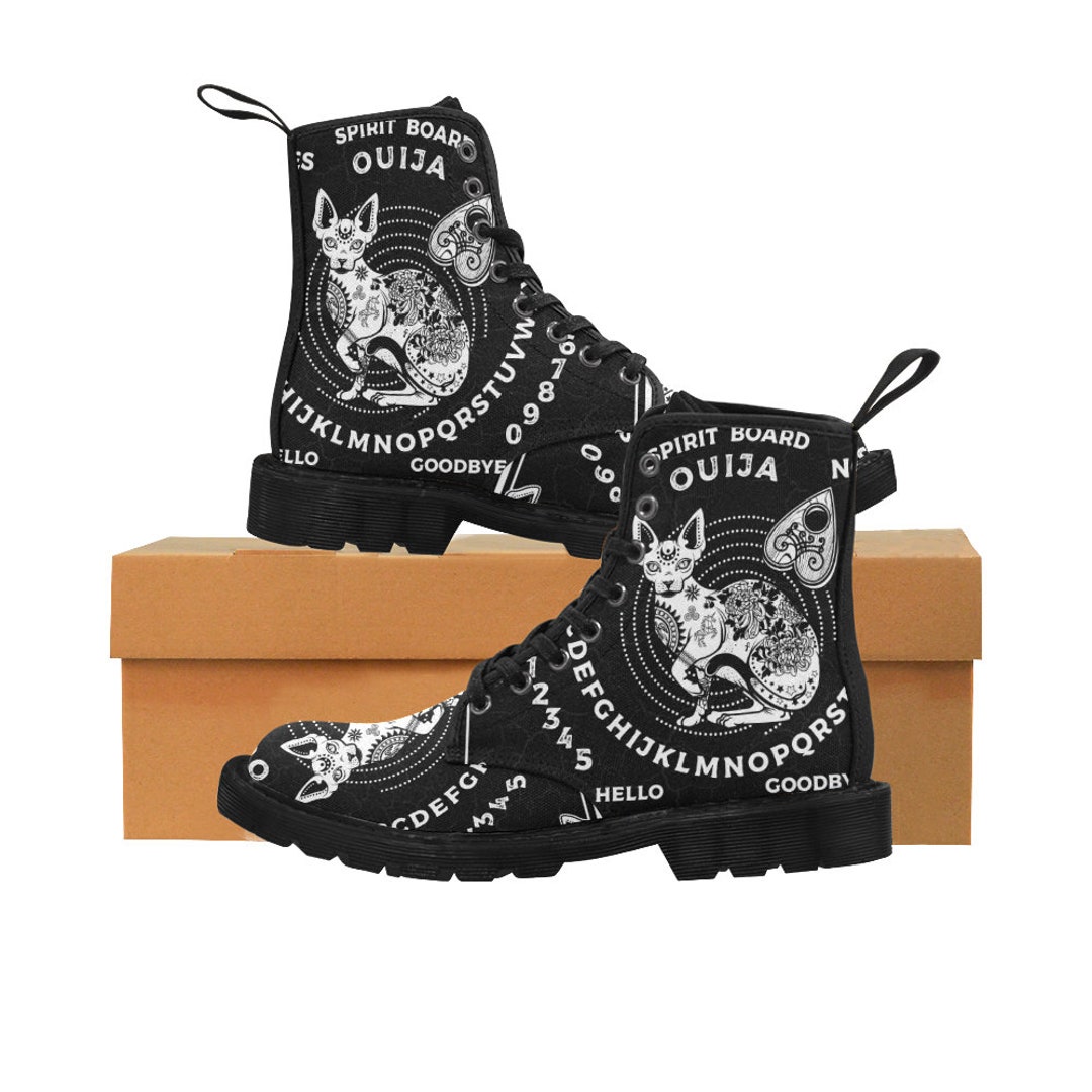 Women's Custom Ouija Boots - Etsy UK