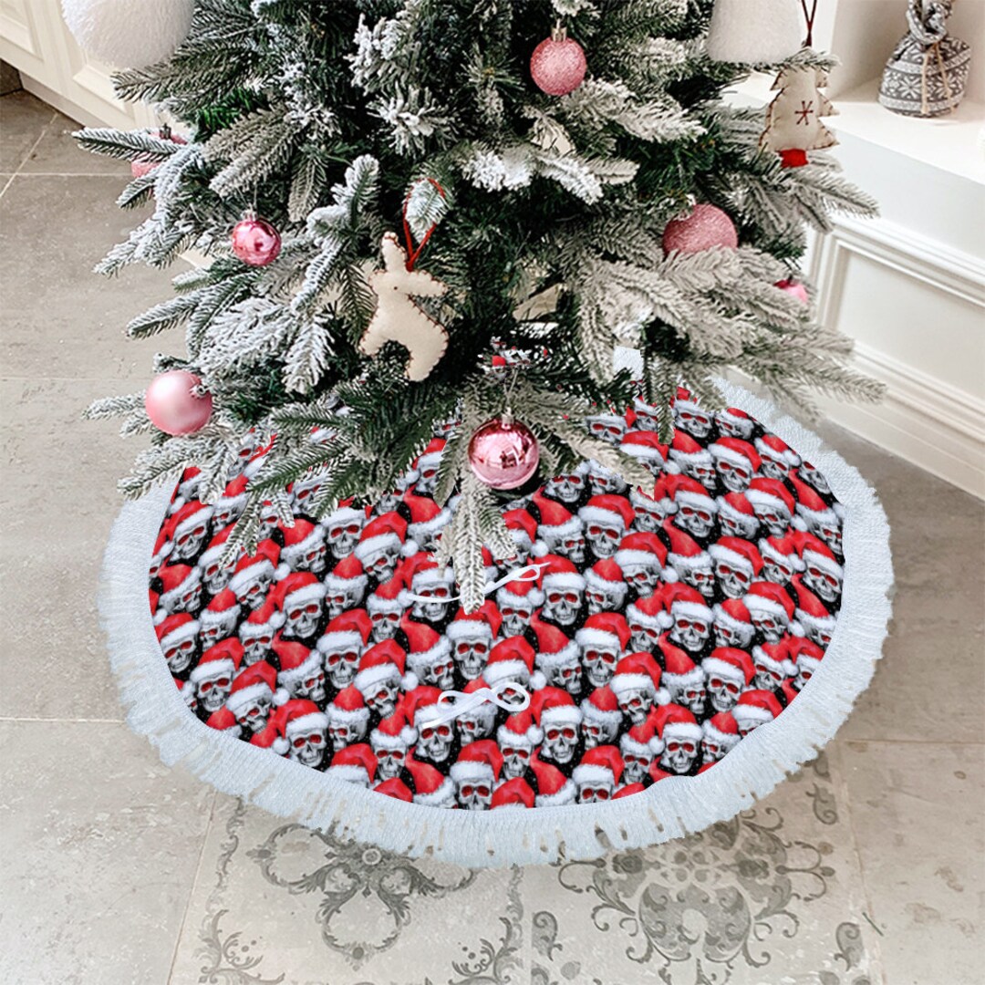 Gothic Skull Christmas Tree Décor 48/36/30 - Etsy