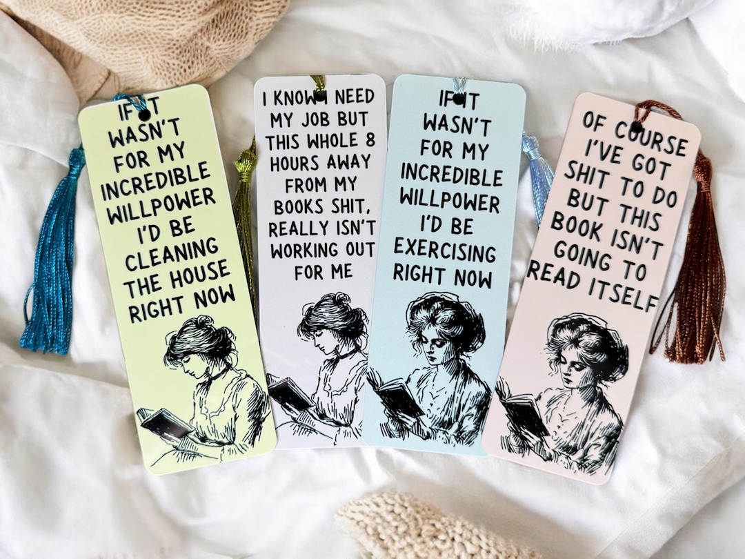 Bookmarks | Retro Housewife Bookmarks | Sarcastic Bookmarks | Boutique ...