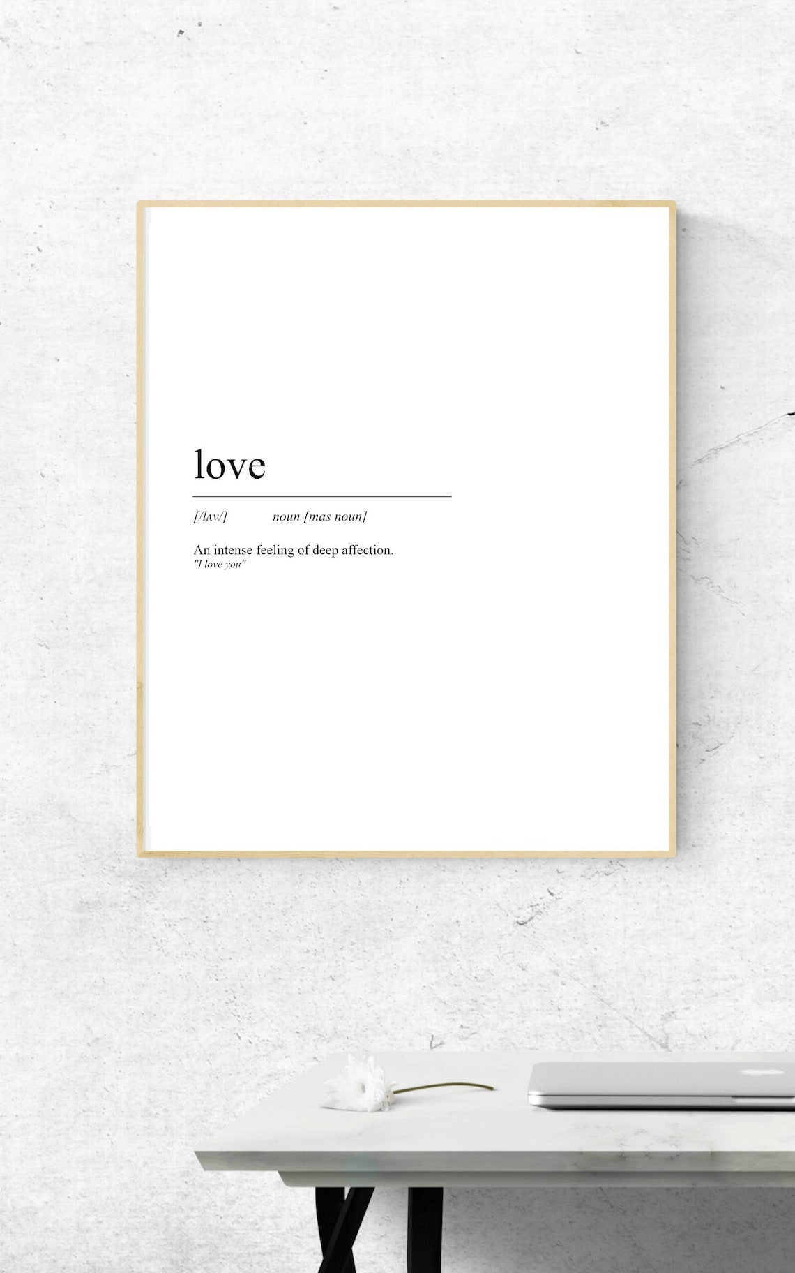Love Dictionary Definition Print - Digital Download Print - Love ...