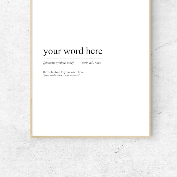 Dictionary Font - Etsy