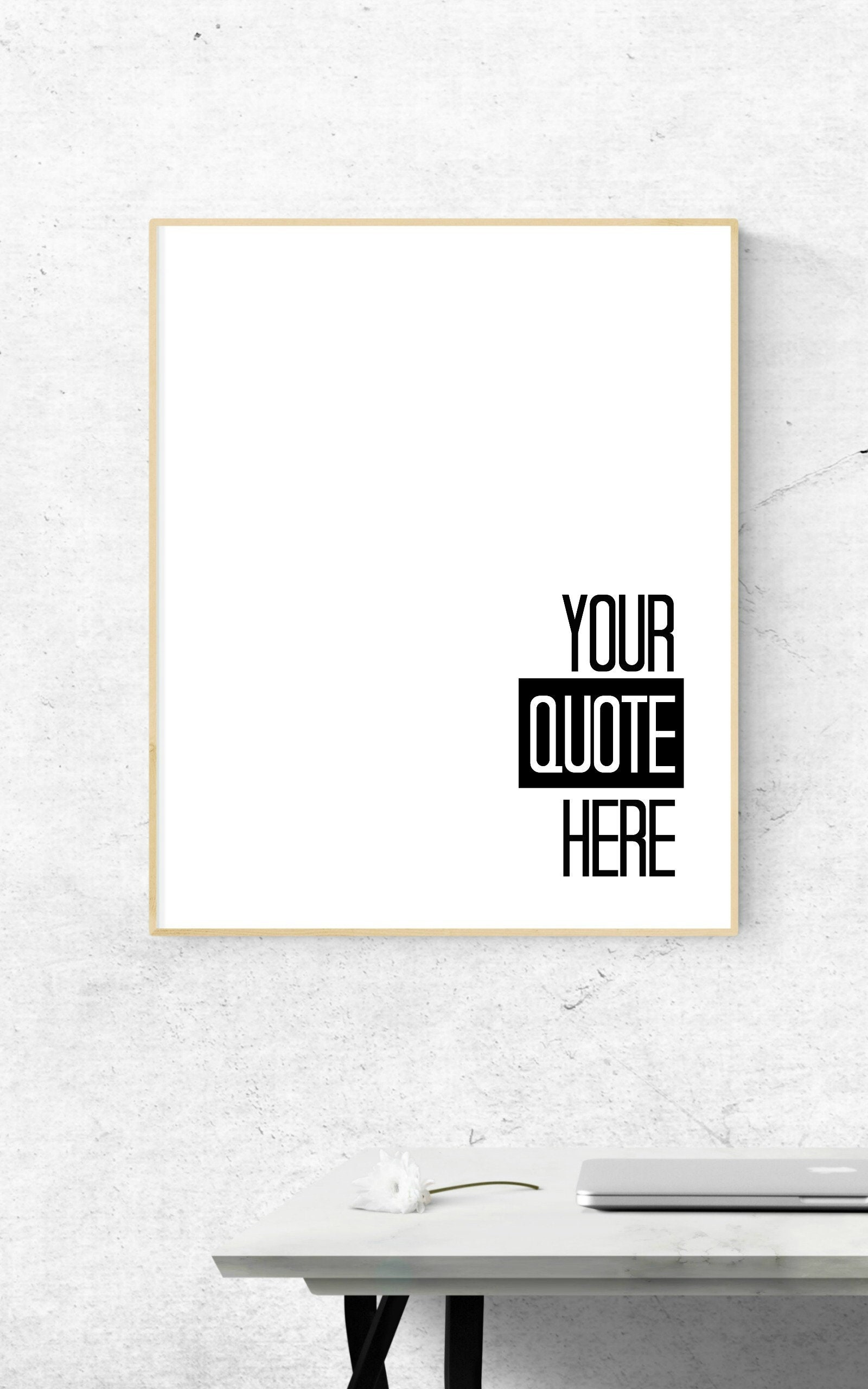 Custom Movie Quote Digital Download Print Custom Movie Quote Typography ...