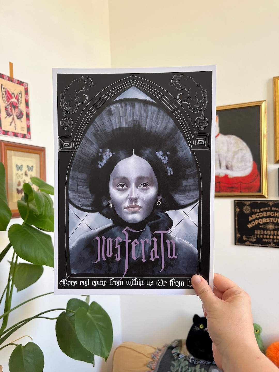 Nosferatu - Ellen Hutter - Movie Poster - A4 Print - Horror Movie ...