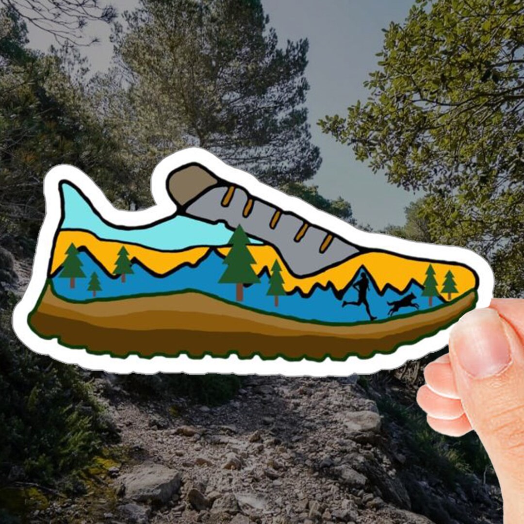 Trail Running Sticker, Running Decal, Running Sticker, Wanderlust ...