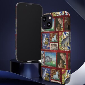 Medieval Cats Renaissance Phone Tough Cases, Medieval Art Phone Case ...