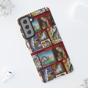 Medieval Cats Renaissance Phone Tough Cases, Medieval Art Phone Case ...
