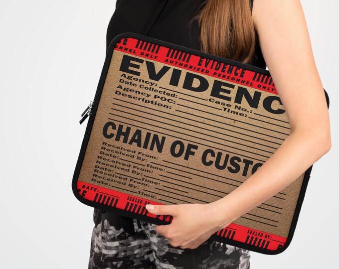 Evidence Matte Hardcover Journal, Daily Use Notebook, Crime Show Fan ...