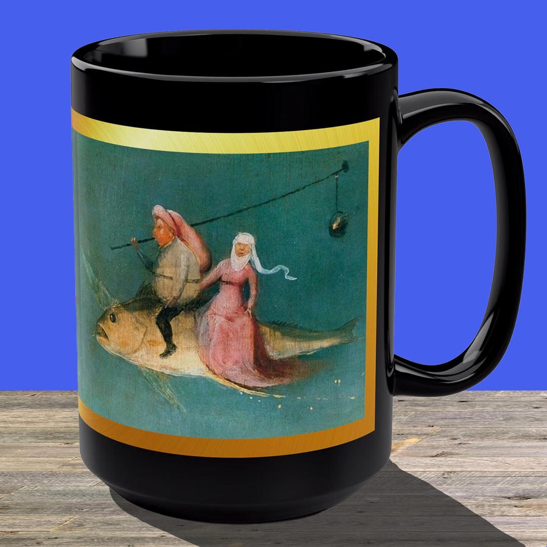 Weird Renaissance Art Print, the Temptation of Saint Anthony ...