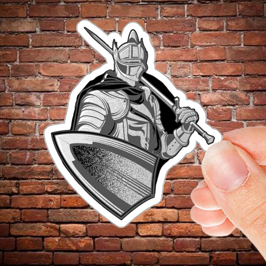 Armor Sticker, Knight Sticker, Medieval Sticker - Etsy