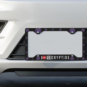 Mothman, Cryptids, I Brake for Cryptids, License Plate Cover, Funny Car ...