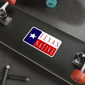 Texas Native Sticker Native Texan Sticker - Etsy
