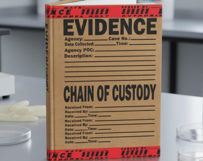 Evidence Bag, Crime Scene Kit, Office Bag, Zip Pouch,true Crime Gift ...