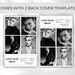 COMP CARD Template for Male Models,modeling Photocard, Zed Card for ...