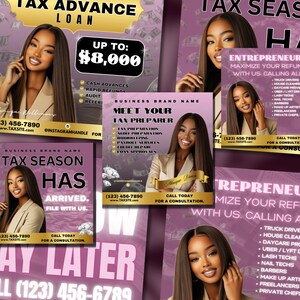 5 TAX FLYERS | Tax Flyer | Tax Business IG Posts | Tax Season ...