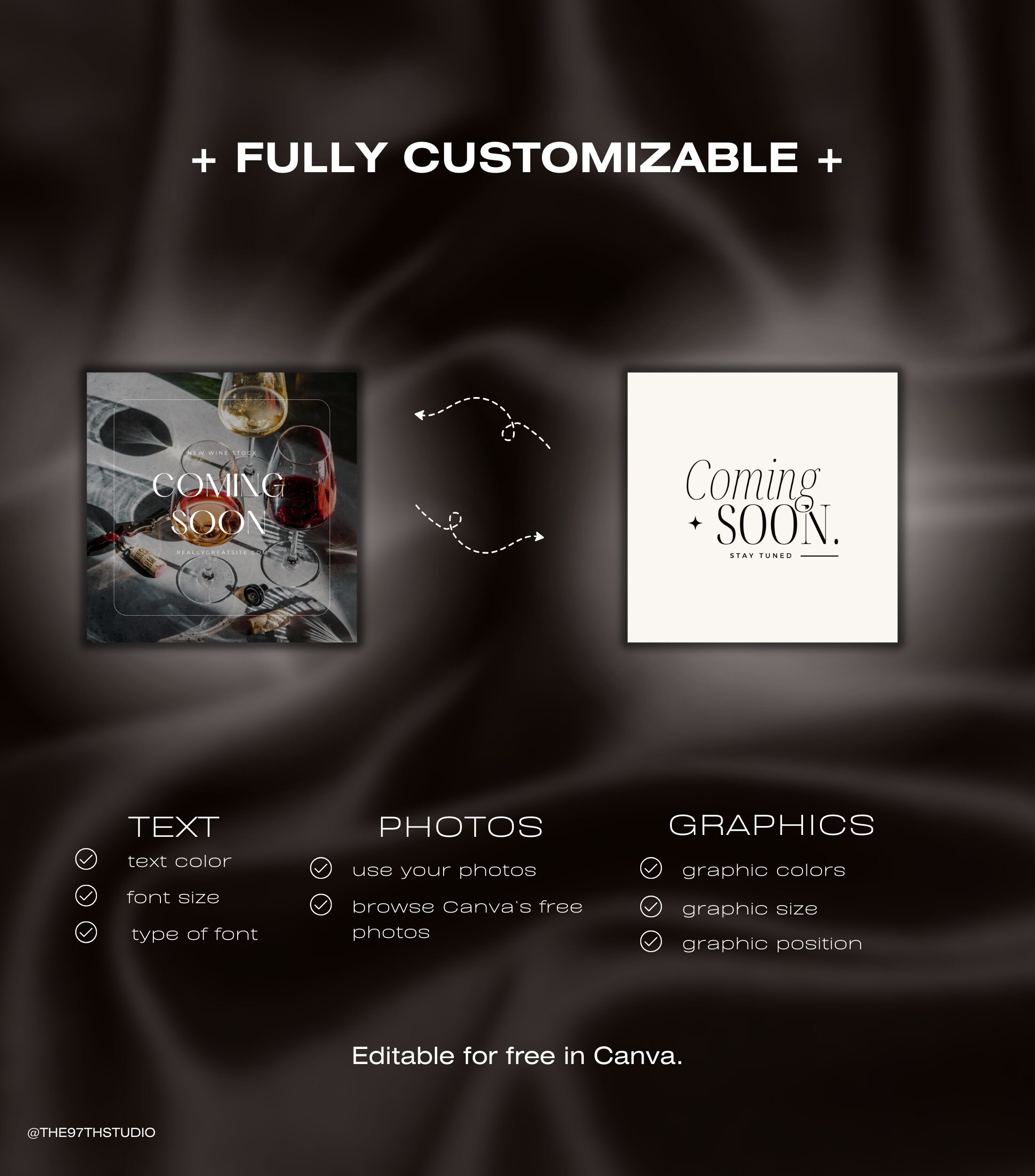 Cocktail Bar Instagram Templates | Cocktail Templates | Brewery ...