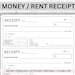 PRINTABLE Money or Rent Receipt | Cash Receipt | Sales Receipt ...