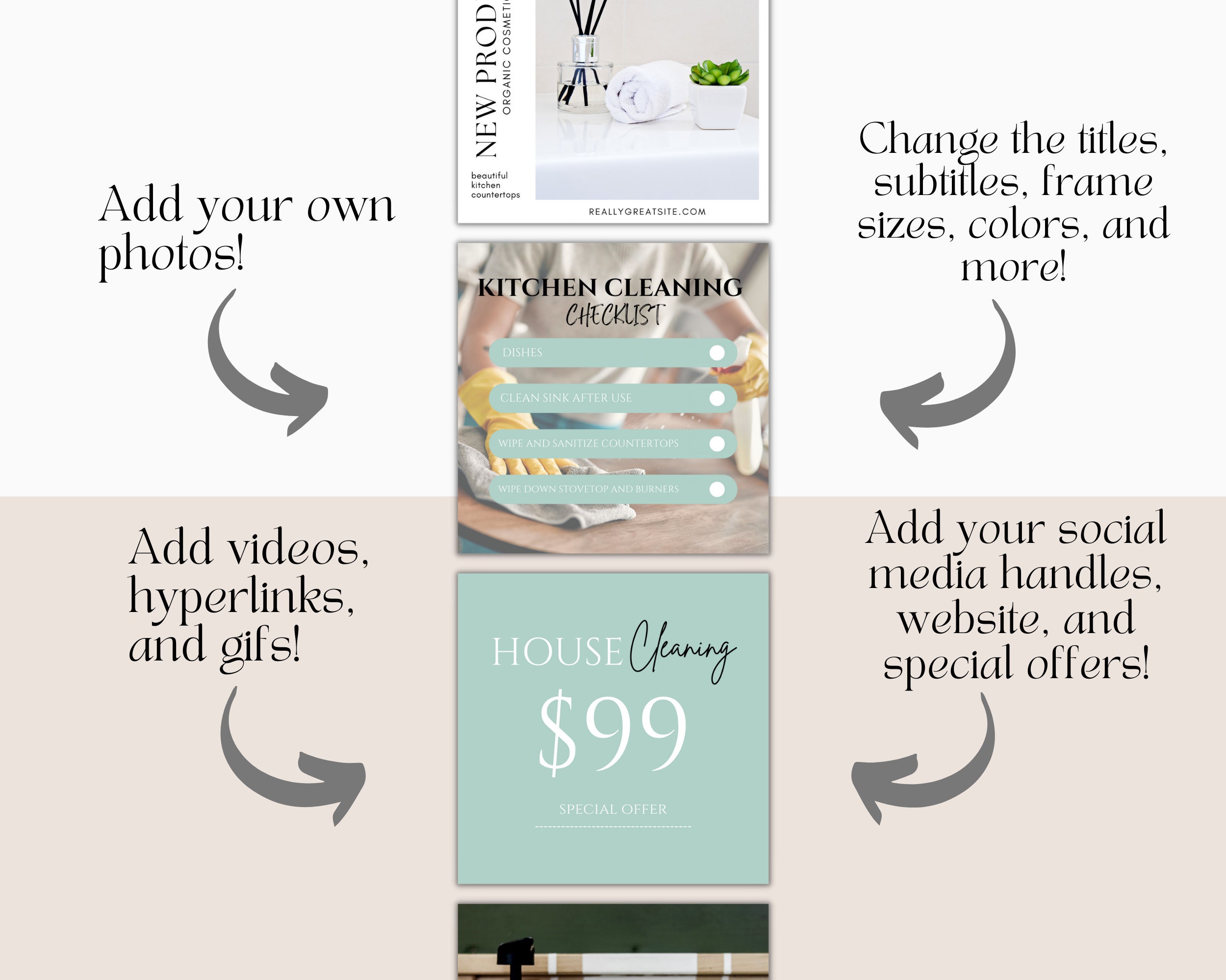 Cleaning Business Instagram, Professional Cleaner Marketing, Cleaning ...