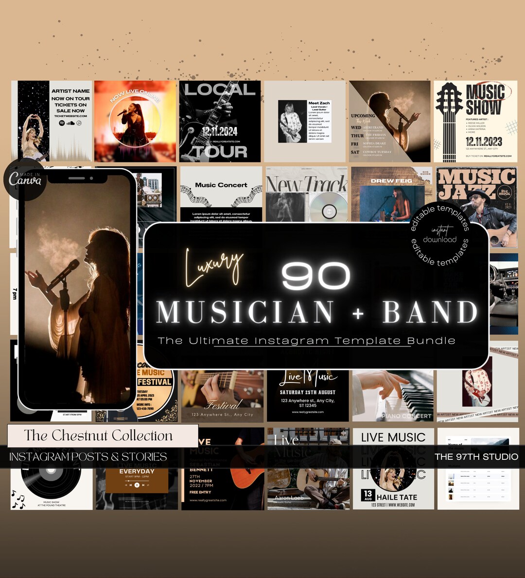 Musician Instagram Posts | Musician Digital Marketing | Musician Social ...