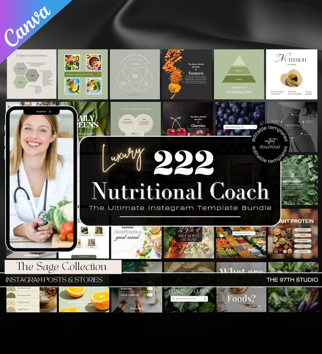 Nutritionist Instagram Posts | Digital Marketing | Health Coach ...