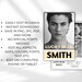 COMP CARD Template for Male Models,modeling Photocard, Zed Card for ...